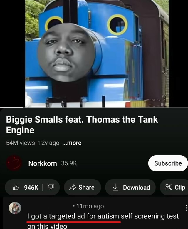 I-II_ F Biggie Smalls feat. Thomas the Tank Engine views ago ...more ...