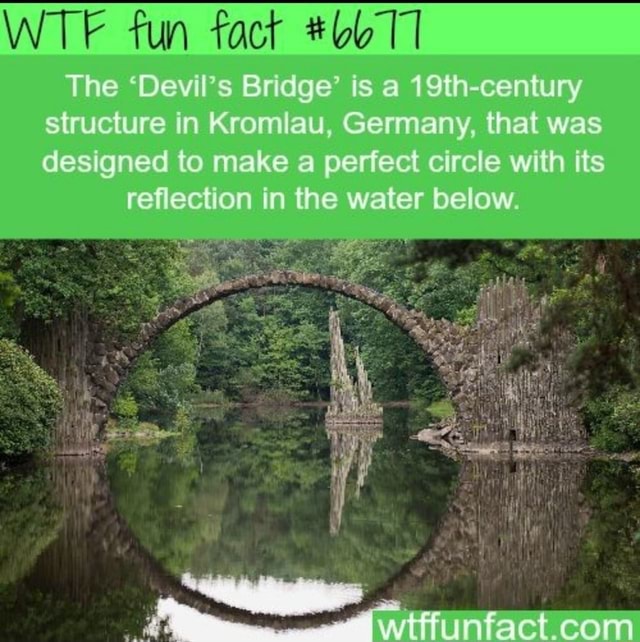 Fun fact *bbT1 The 'Devil's Bridge' is a 19th-century structure in ...