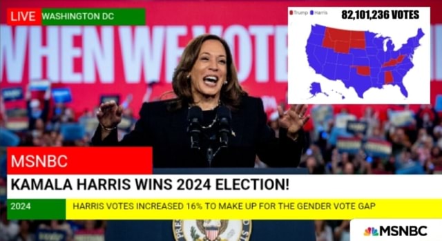 LIVE WASHINGTON HEN W: MSNBC KAMALA HARRIS WINS 2024 ELECTION 2024 ...