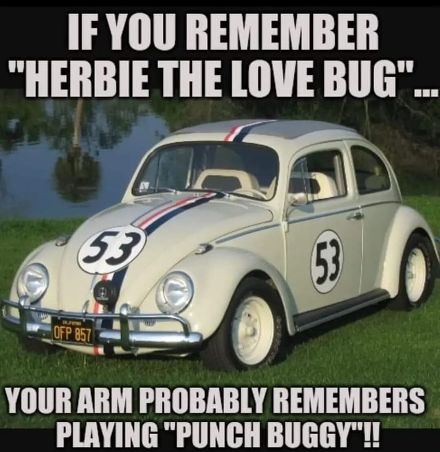 N/A - IF YOU REMEMBER "HERBIE THE BUG"... YOUR ARM PROBABLY REMEMBERS ...