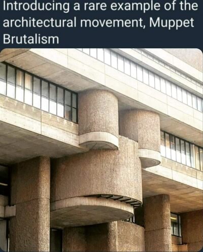 Introducing a rare example of the architectural movement, Muppet ...
