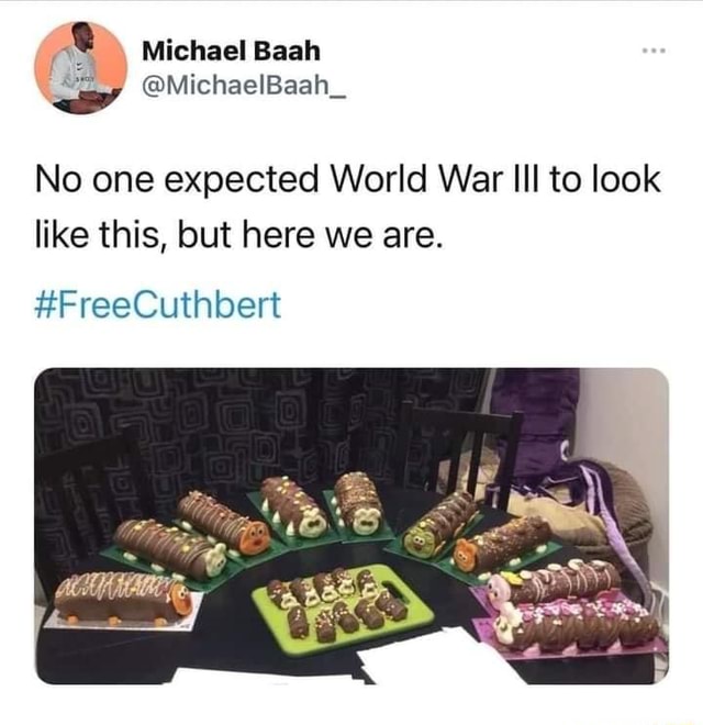 Michael Baah (@MichaelBaah No one expected World War Ill to look like ...