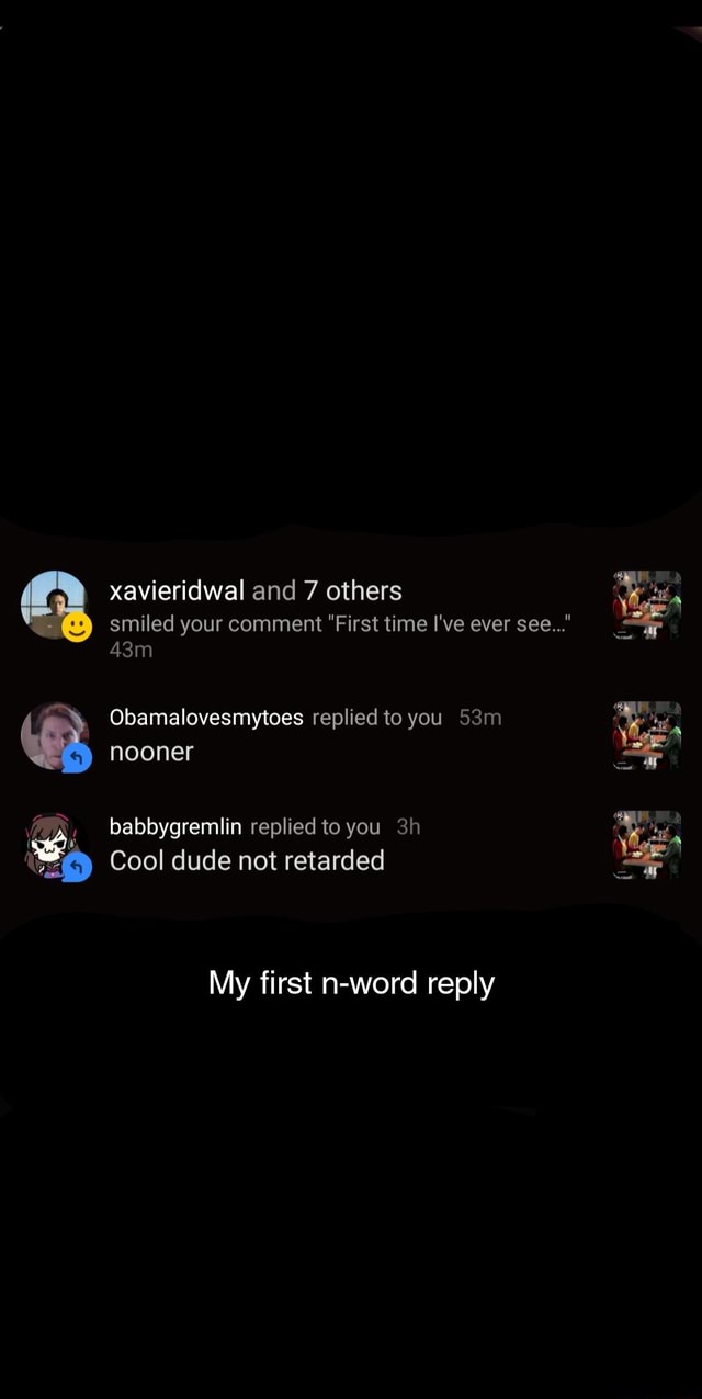 Xavieridwal and 7 others smiled your comment 'First time I've ever see ...