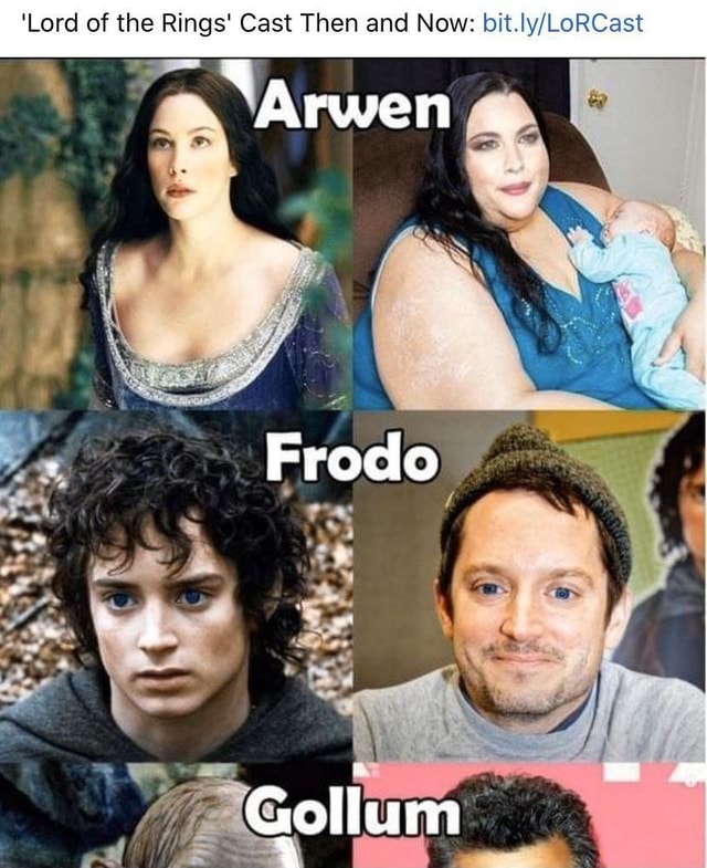'Lord of the Rings' Cast Then and Now: bit.I Frodo Gollum - America’s ...