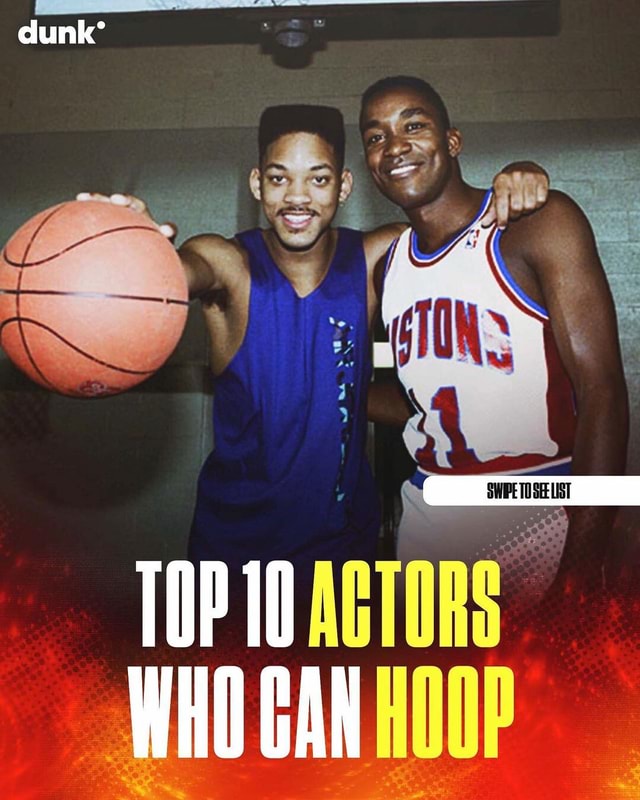 Thoughts on part 1 of our top 10 actors who can hoop? 🤔👀 (@appletv ...