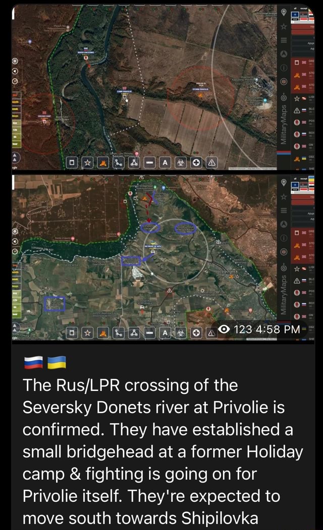 Gum MilitaryMaps 123 PM The crossing of the Seversky Donets river at ...