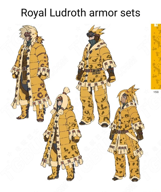 Royal Ludroth armor sets - iFunny
