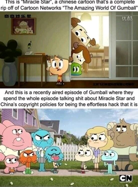 A chinese cartoon thats a compiete tip off of Cartoon Networks "The ...