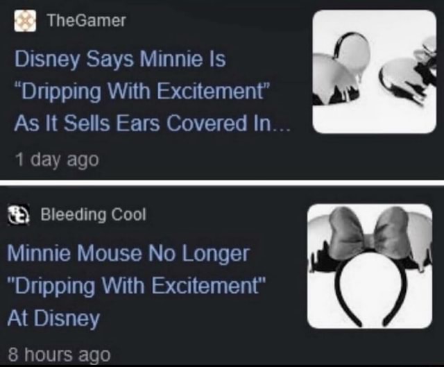 TheGamer Disney Says Minnie Is "Dripping With Excitement" As It Sells ...