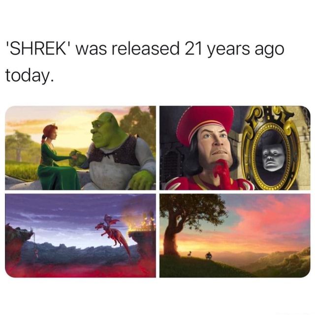'SHREK' was released 21 years ago today. - America’s best pics and videos