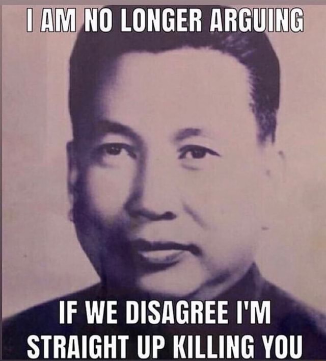AMINO LONGER ARGUING IF WE DISAGREE I'M STRAIGHT UP KILLING YOU - iFunny