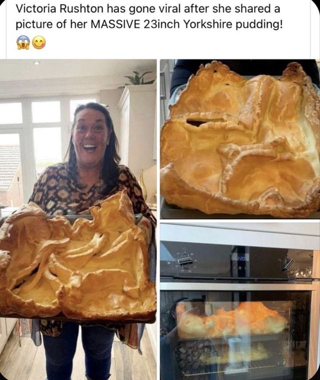 Victoria Rushton Has Gone Viral After She Shared A Picture Of Her Massive 23inch Yorkshire
