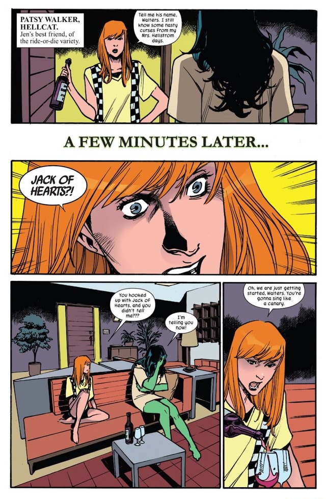 Tell me his name, PATSY WALKER, Walters. I still E know some nasty HELL ...