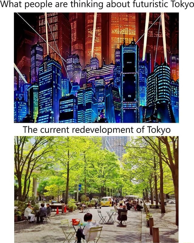 What people are thinking about futuristic Tokyo The current ...