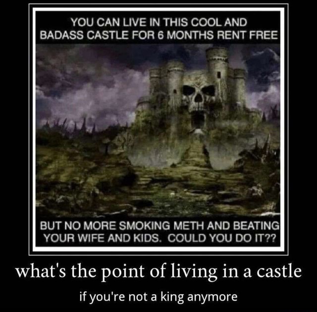 YOU CAN LIVE IN THIS COOL AND BADASS CASTLE FOR 6 MONTHS RENT FREE we ...
