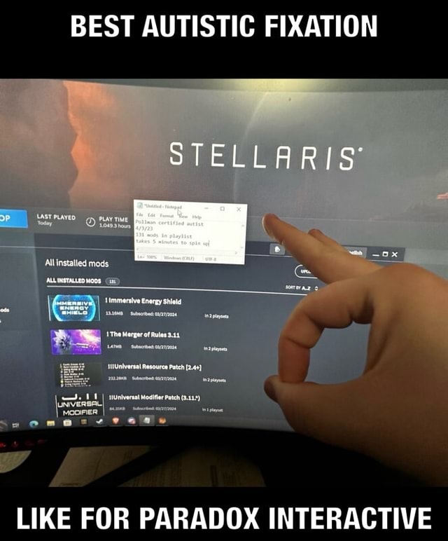 BEST AUTISTIC FIXATION STELLARIS' The Merger of Rules LIKE FOR PARADOX ...