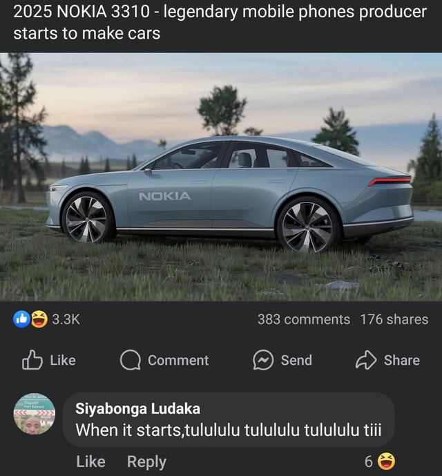 2025 NOKIA 3310 - legendary mobile phones producer starts to make cars ...