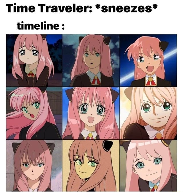 Time Traveler: *sneezes* timeline: - iFunny