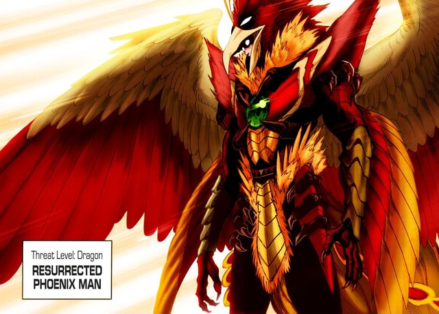 Threat Level: Dragon RESURRECTED PHOENIX MAN - )
