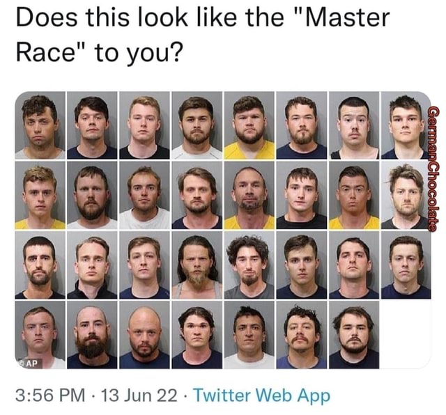 Does this look like the "Master Race" to you? - America’s best pics and ...