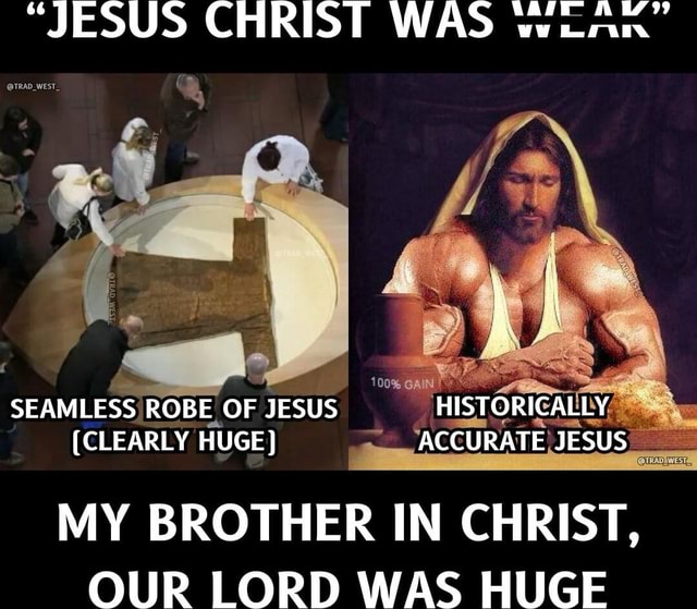 "JESUS CHRIST WAS wWoAn" SEAMLESS ROBE OF JESUS HISTORICALLY STORIGALLY ...