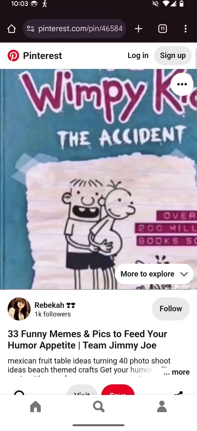 03 @ Pinterest Login Sign up 200 MIL BOOKS More to explore v Rebekah SS ...