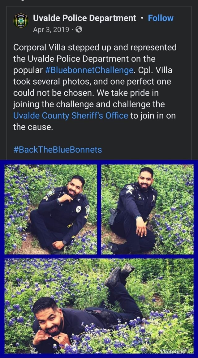 Uvalde Police Department Follow Apr Apr 3, 2019 Corporal Villa stepped ...