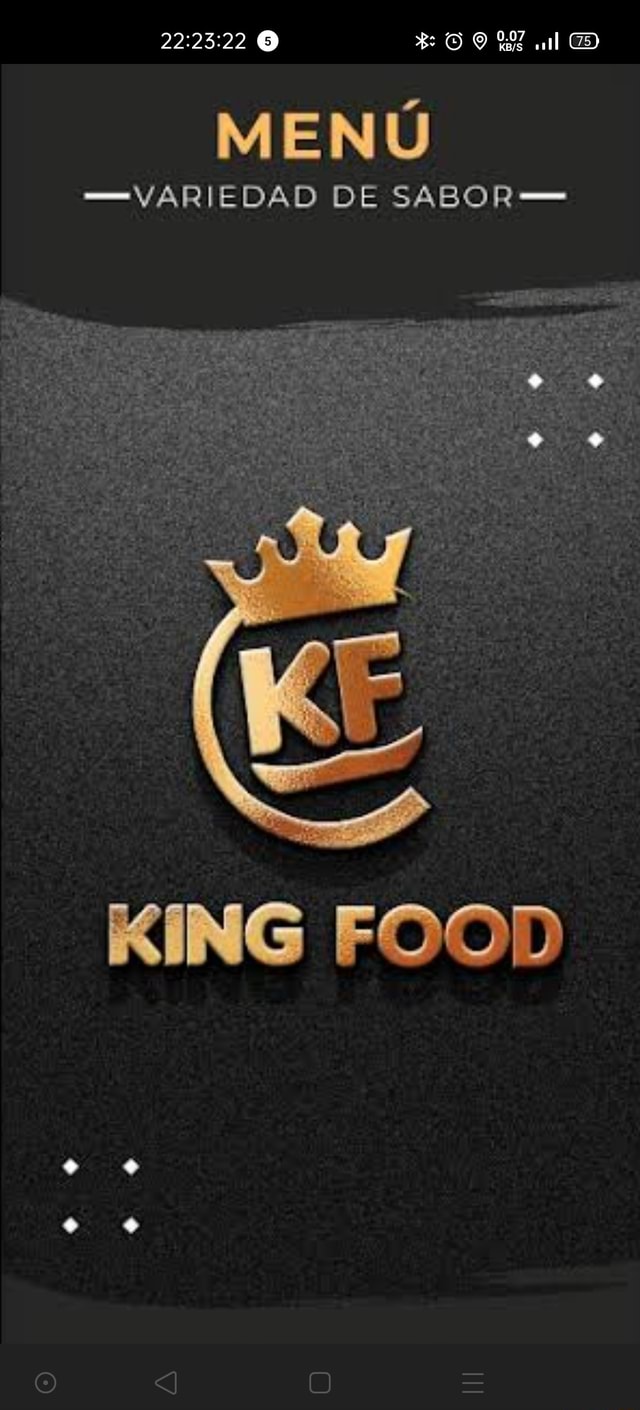 Oil MENU -VARIEDAD DE SABOR== KING FOOD - iFunny