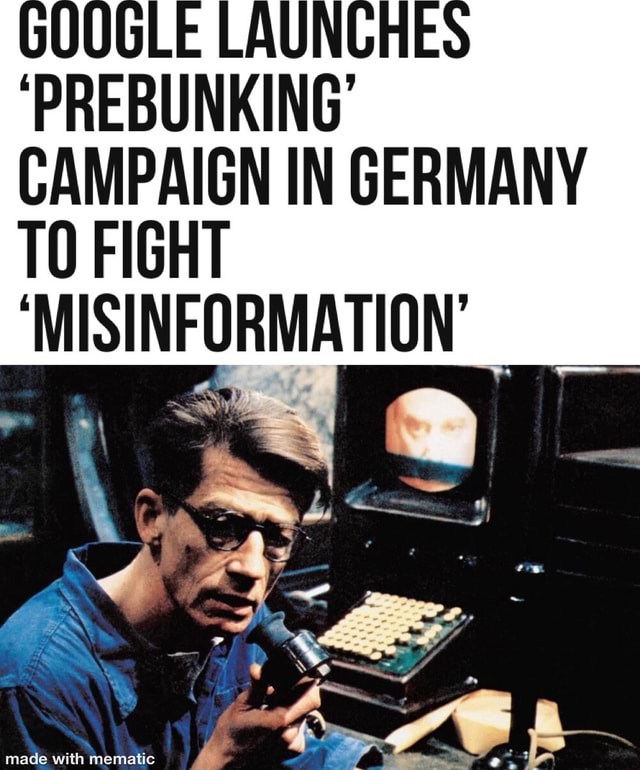He Prebunking Campaign In Germany Fight Misinformation Ifunny