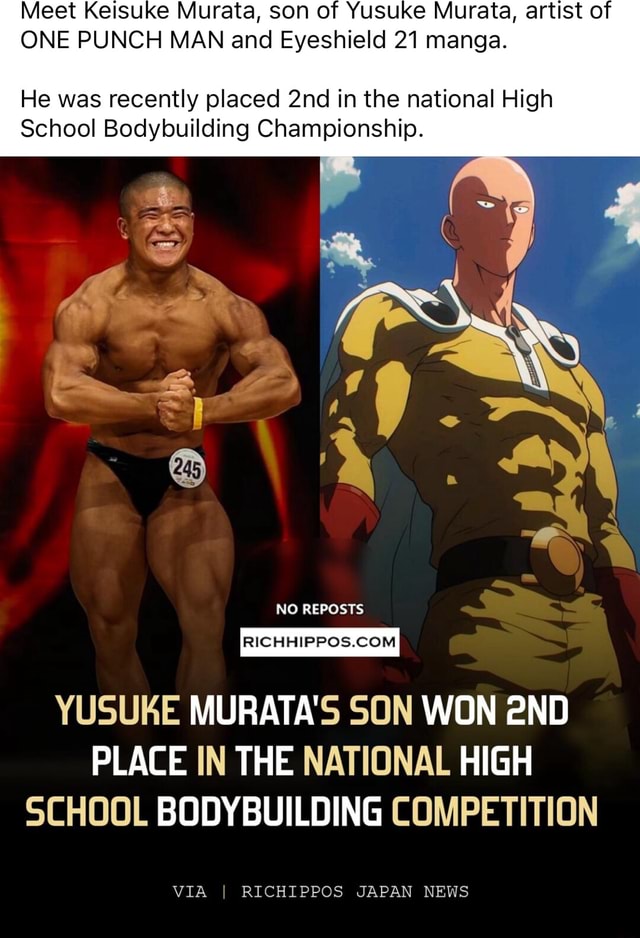 Meet Keisuke Murata, son of Yusuke Murata, artist of ONE PUNCH MAN and ...