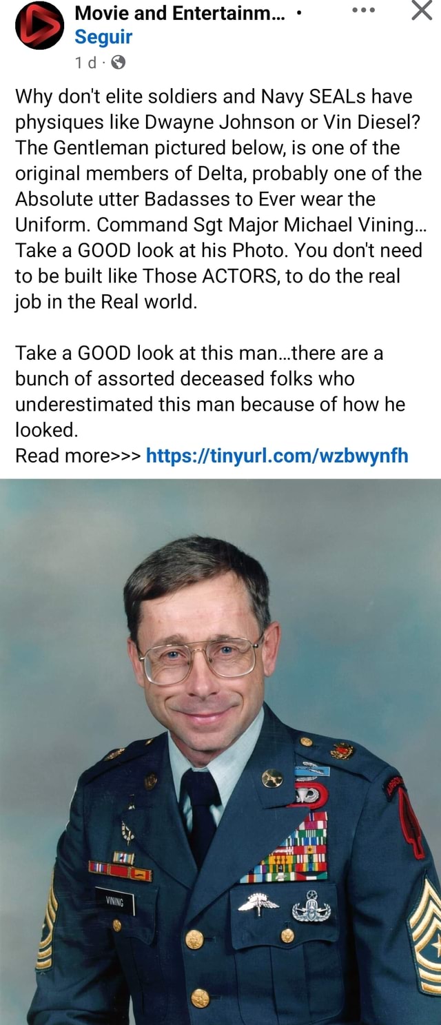 Movie and Entertainm... Why don't elite soldiers and Navy SEALs have ...