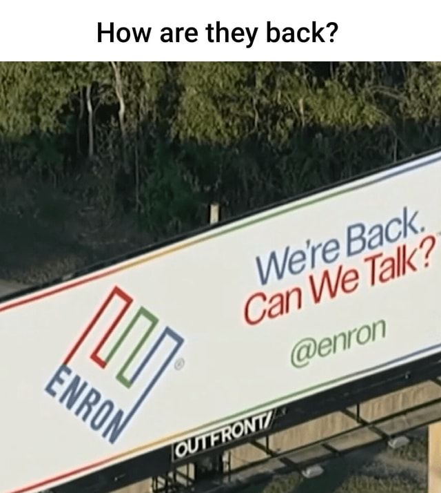 How are they back? - iFunny