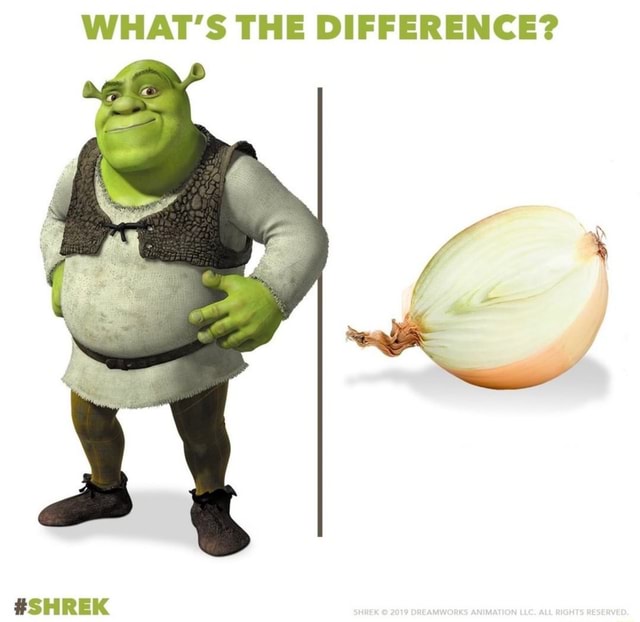 WHAT'S THE DIFFERENCE? #SHREK SHREK 2019 DREAMWORKS ANIMATION LLC, ALL ...