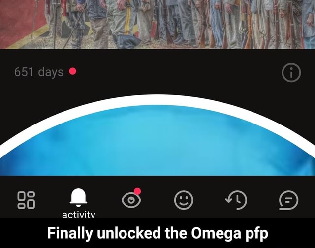 657 days activity Finally unlocked the Omega pfp - Finally unlocked the ...