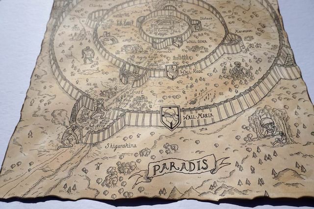 I made an Attack on Titan map for a friend! - iFunny