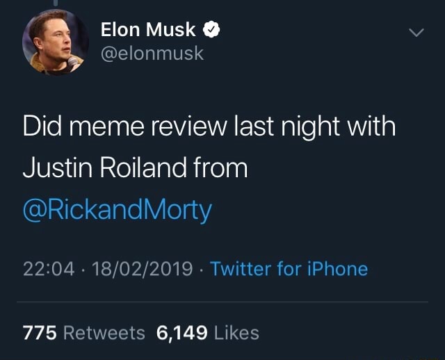 Did meme review last night with Justin Roiland from @RickandMorty - iFunny