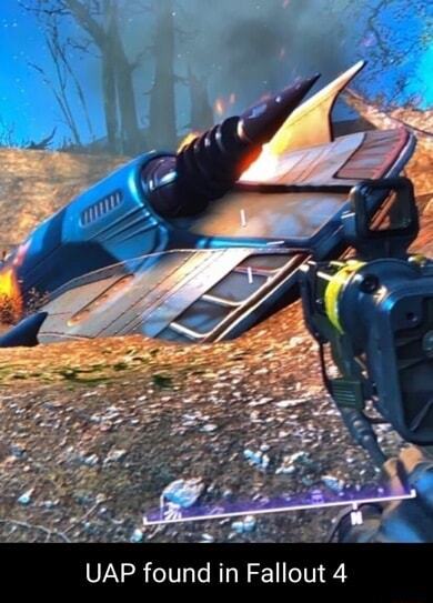 UAP found in Fallout 4 - iFunny