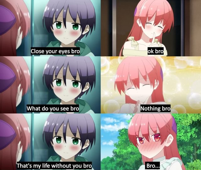 - As Close your eyes bro) lok bro} Nothing bro What do you see broy el ...