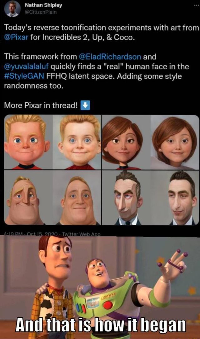 Nathan Shipley Cit Today's reverse toonification experiments with art ...