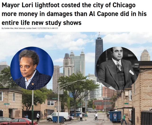 Mayor Lori lightfoot costed the city of Chicago more money in damages ...
