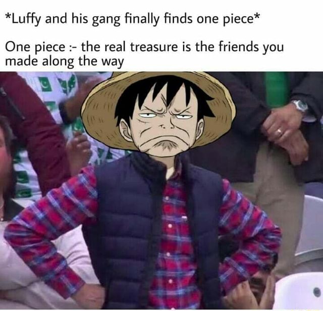 *Luffy and his gang finally finds one piece* One piece the real ...