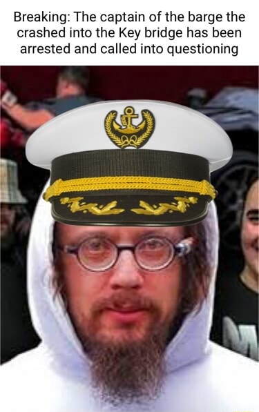 Breaking: The captain of the barge the crashed into the Key bridge has ...