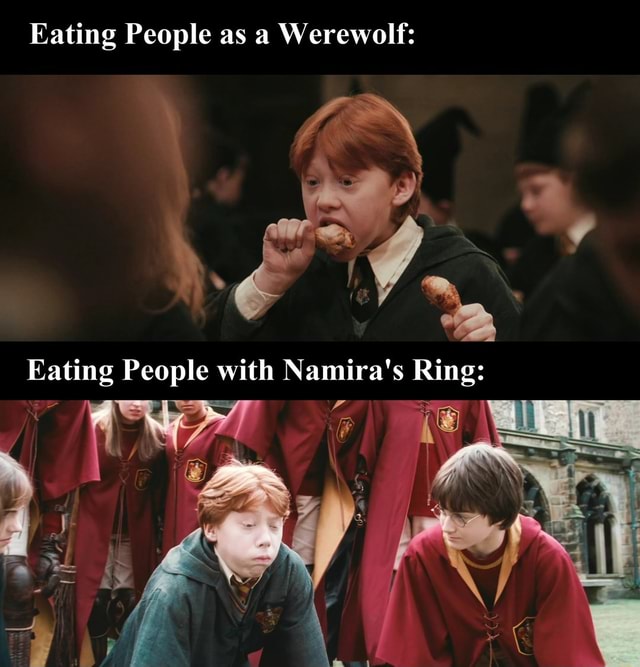 Eating People as a Werewolf: Eating People with Namira's Ring: er - iFunny