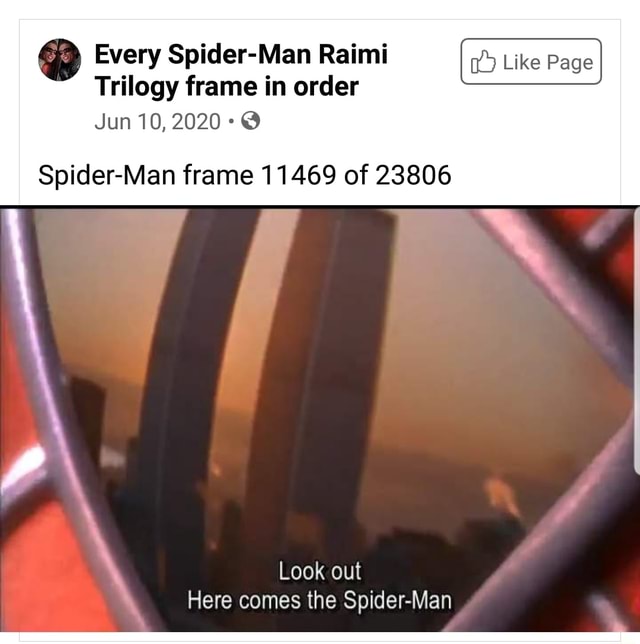 Every Spider-Man Raimi Trilogy frame in order Jun 10,2020 Spider-Man ...