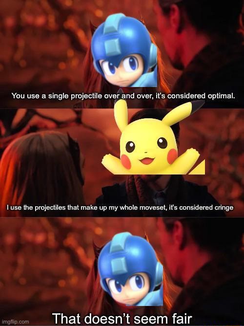 You use a single projectile over and over, it's considered optimal ...