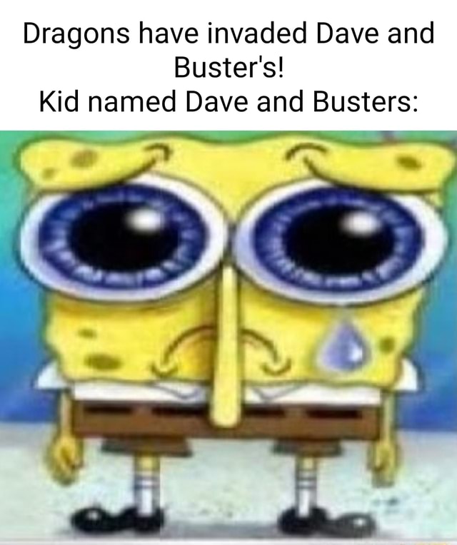 Dragons have invaded Dave and Buster's! Kid named Dave and Busters ...