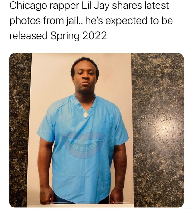 Chicago rapper il Jay shares latest photos from jail.. he's expected to ...