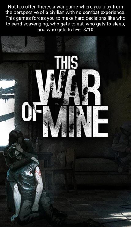Not too often theres a war game where you play from the perspective of ...