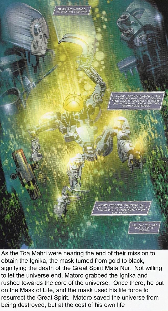 what colour was the ignika when matoro wore it : r/bioniclelego