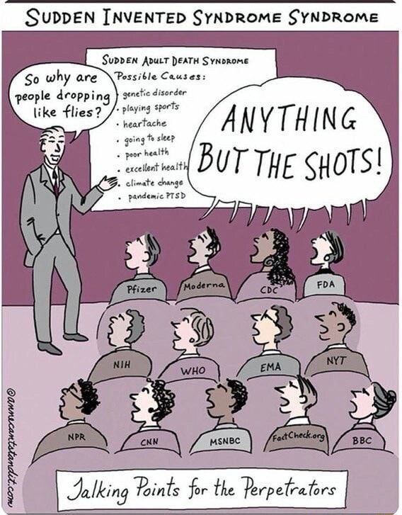 SuDDEN INVENTED SYNDROME SYNDROME SuDDEN ApuLT DEATH SyNoRome Go why ...